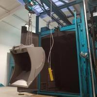 China Affordable Hanging Screw Shot Blasting Machine for Small Businesses 4.809*2.825*7.118 for sale