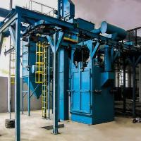 China Derusting Q379 Hook Type Shot Blasting Machine for Forging Parts and Small Castings for sale