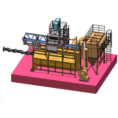 China Customizable Wire Rod Coil Shot Blasting Machine 2-4 Rolls per Hour 0.2-0.3% Wire Loss for sale