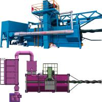 China Customizable Wire Rod Coil Shot Blasting Machine 2-4 Rolls per Hour 0.2-0.3% Wire Loss for sale