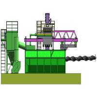 China High Cleanliness PMW5000D 3D Wire Rod Coil Shot Blasting Machine with Mobile Mandrel for sale