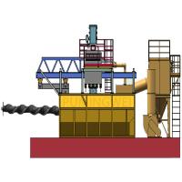 China High Production Efficiency Wire Rod Shot Blasting Machine with 5m Cantilever Mandrel for sale