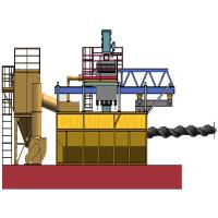 China High Production Efficiency Wire Rod Shot Blasting Machine with 5m Cantilever Mandrel for sale