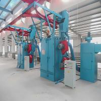 China Professional Hook Shot Blasting Machine for Aluminum Alloy Wheels Fittings and Rims for sale