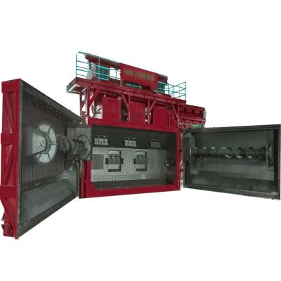 China PMW5300 Professional Wire Rod Coil Shot Blasting Machine with Blast Thin Wire 5.5m for sale
