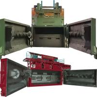 China Wire Rod Coil Shot Blasting Machine with Optional Colors and Mandrels Customization for sale