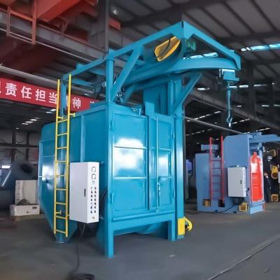 China International Standard Custom Any Sizes Pumingwei Double Hook Type Shot Blasting Machines for sale