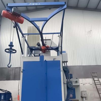 China Customized Small Hook Type Shot Blasting Machine for Precise Cleaning of Irregular Parts for sale