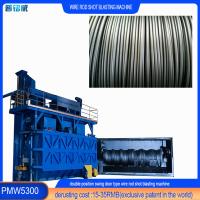 China Electric Wire Rod Coil Shot Blasting Machine with Customization Option from Pumingwei for sale
