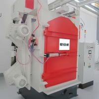 China Customized Rotary Hanger Hook Shot Blasting Machine for Original International Standard for sale