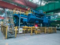 China PMW3850 Double-Position Turnover Door Wire Rod Shot Blasting Machine for Rust Removal for sale
