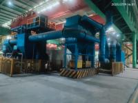 China PMW3850 Double-Position Turnover Door Wire Rod Shot Blasting Machine for Rust Removal for sale