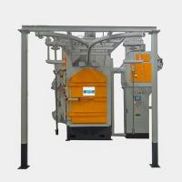 China High Cleaning Overhead Hanger Hook Shot Blasting Machine for Custom Sizes and Options for sale