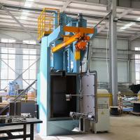 China Super Wear Resistant Steel Spinner Hanger Shot Blasting Machine with PLC 4470*3315*5365mm for sale