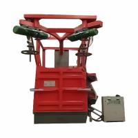 China Electric Fuel 2500kg Yellow Spinner Hanger Hook Type Shot Blasting Machine with 1 for sale