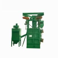China Electric Fuel 2500kg Yellow Spinner Hanger Hook Type Shot Blasting Machine with 1 for sale