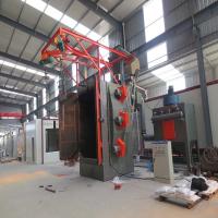 China Y Track Spinner Hanger Shot Blasting Machine for Hardware Cleaning Customized Options for sale