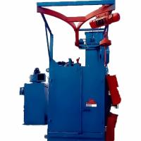 China Y Track Spinner Hanger Shot Blasting Machine for Hardware Cleaning Customized Options for sale