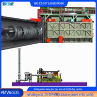China Customized Wire Rods Rust Removal Shot Blasting Machine for and Wire Surface Derusting for sale