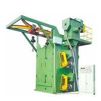 China Electric Fuel Spinner Hanger Shot Blasting Machine for Alloy Wheel 20 Years Experience for sale