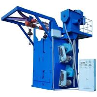 China Electric Fuel Spinner Hanger Shot Blasting Machine for Alloy Wheel 20 Years Experience for sale