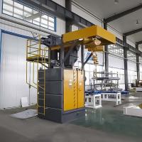 China High Cleanliness Rfq Double Spinner Hanger Hook Type Shot Blasting Machine for Results for sale