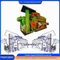 China Wire Products Descaling and Shot Peening Electric Wire Rod Coil Shot Blasting Machine for sale