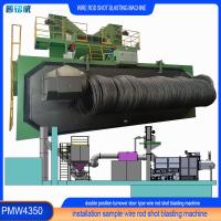 China Revolution Door Type Wire Rod Coil Shot Blasting Machine with After-sales Service for sale