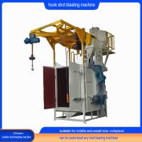 China Crawler Abrator Max Hanger Load 2268 Kg Spinner Hanger Hook Type Shot Blasting Machine for sale