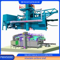 China 30kw/Set Blast Wheel Power Wire Rod Shot Blasting Machine for Optimal Cleaning Results for sale