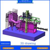 China 10 000-40 000 Tons Capacity Wire Rod Coil Shot Blasting Machine Rust / Corrosion Proof for sale
