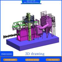 China 10 000-40 000 Tons Capacity Wire Rod Coil Shot Blasting Machine Rust / Corrosion Proof for sale