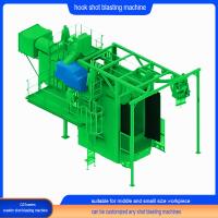 China Hook Spinner Hanger Shot Blasting Machine Derusting and Efficiency for Metal Products for sale