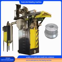 China Perfect Cleaning Process Spinner Hanger Shot Blasting Machine with 2500kg Capacity for sale