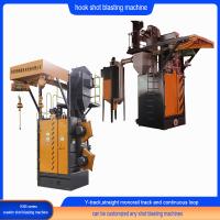 China Perfect Cleaning Process Spinner Hanger Shot Blasting Machine with 2500kg Capacity for sale