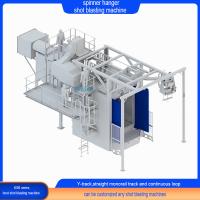 China Aluminum Die-Casting Shot Blasting Machine High Cleanliness 4470*3315*5365mm for sale