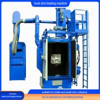 China Electric Spinner Hanger Shot Blasting Machine with Direct Drive Blast Wheel in High Demand for sale