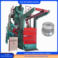 China Electric Spinner Hanger Shot Blasting Machine with Direct Drive Blast Wheel in High Demand for sale