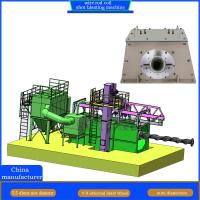 China High Cleanliness Retractable Wire Rod Coils Shot Blasting Machine for Customized Needs for sale