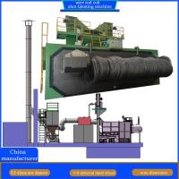 China 3-6 Coils Per Hour Production Efficiency Descaling Shot Blasting Machine for Wire Rod for sale
