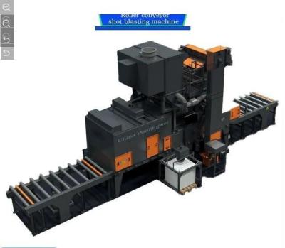 China High Convection Pre-Heater Roll Conveyor Shot Blasting Machine with One and Products for sale