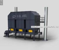 China One Year After-sales Service 2024 Roll Conveyor Shot Blasting Machine for Steel Structures for sale