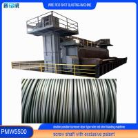 China Wire Rod Coil Shot Blasting Machine with Blast Wheel 240 Kw and Derusting at 18-35RMB/T for sale
