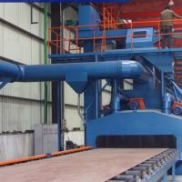China Customizable Steel Plate Rust Removal and Shot Blasting Machine for Surface Cleaning for sale