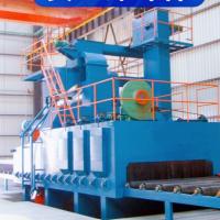 China Q69 Shot Blasting Machine for Inner Wall Surface Renovation of Steel Plates and Pipes for sale