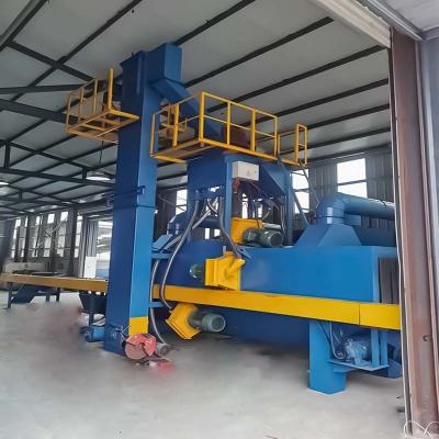 China Roller Conveyor H Beam Steel Shot Blasting Machine with One Year After-sales Service for sale
