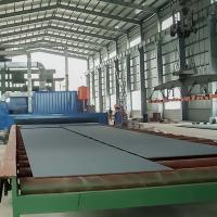 China Roller Pass Through Shot Blasting Machine with Cantilever Centrifugal Blasting Wheel for sale