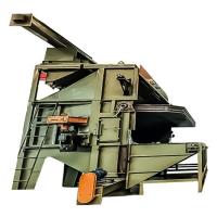 China Wire Rod Coil Shot Blasting Machine PMW5500 for Stainless Steel Wire 0.2-0.3% Wire Loss for sale