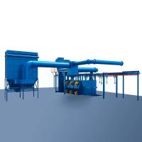 China Customized Roller Conveyor Shot Blasting Machine for Steel Structure in High Demand for sale