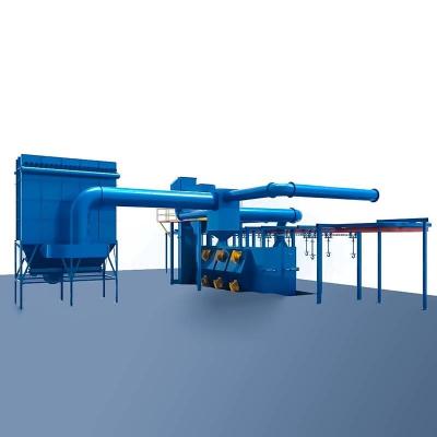 China Customized Roller Conveyor Shot Blasting Machine for Steel Structure in High Demand for sale